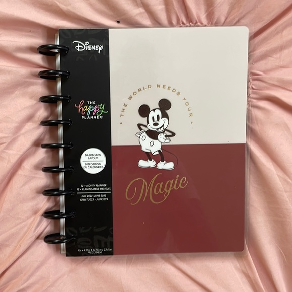 Disney | Office | 222 Starting On July Mickey Mouse Planner | Poshmark